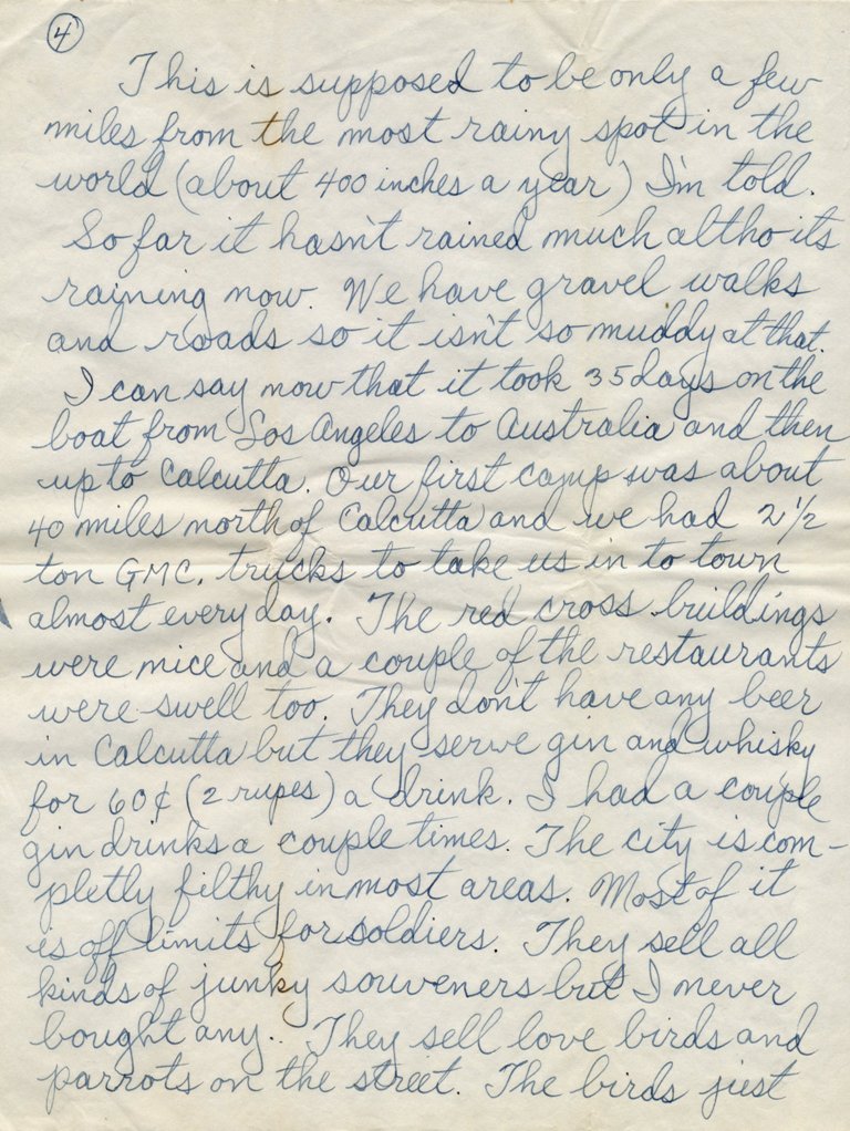 Dear Mom | Letters Home | China-Burma-India Theater of World War II