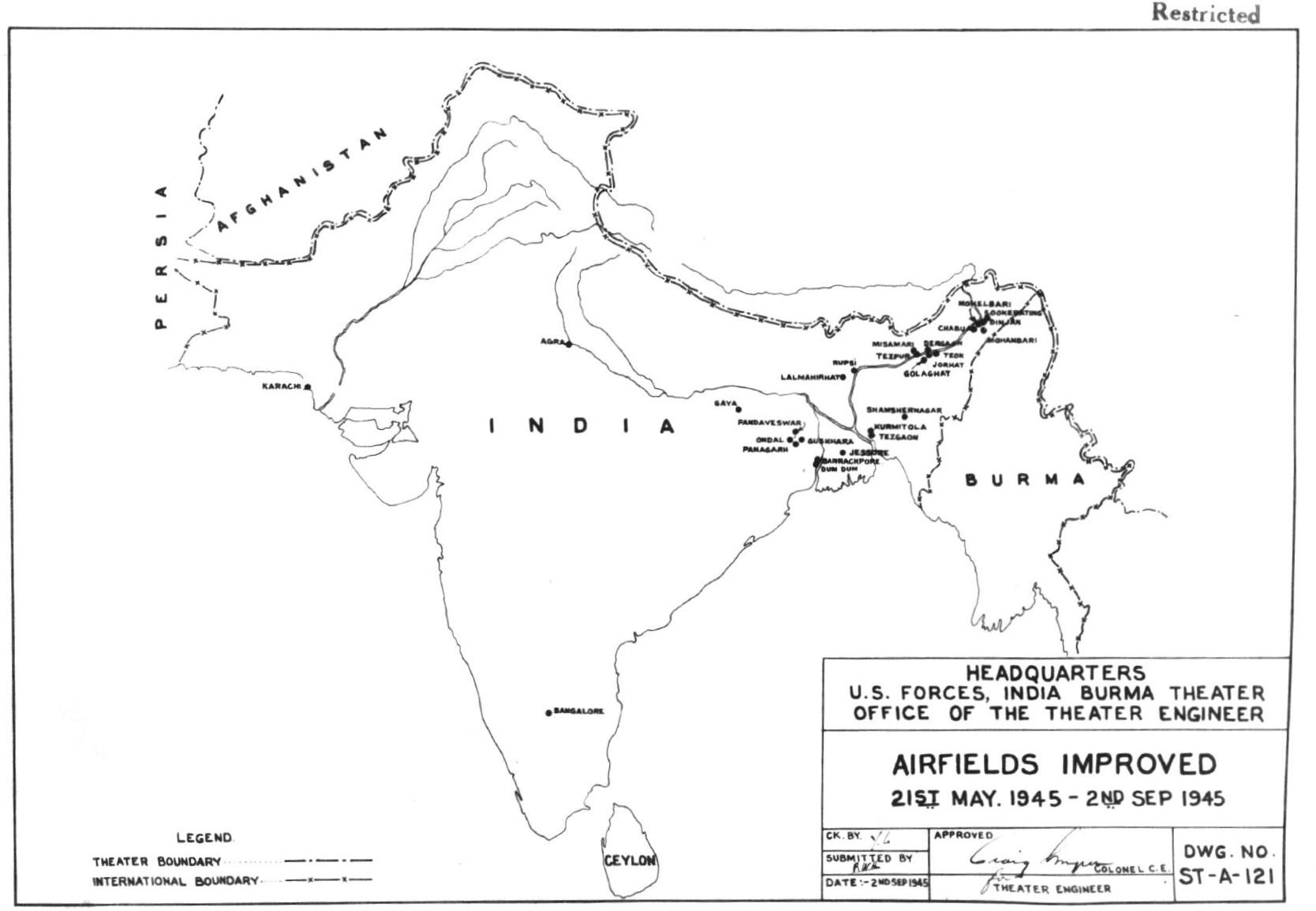 Airfields Improved - CBI Theater of World War II
