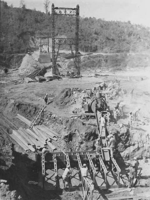 Shweli River Bridge Construction