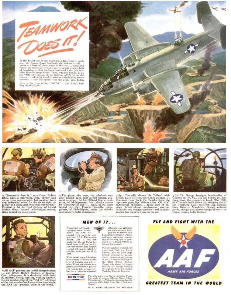 Original AAF Advertisement