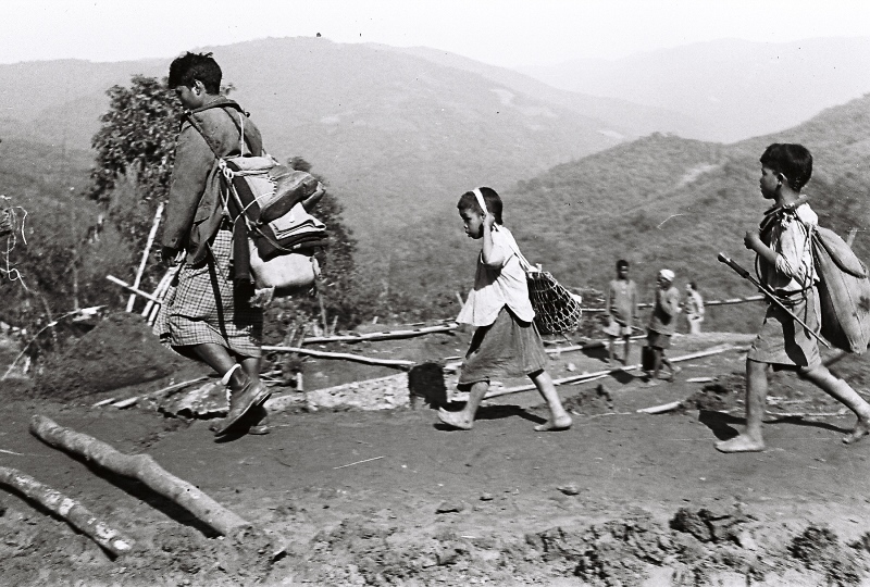 Milford Zornes Along the Ledo Road - CBI Theater of World War II