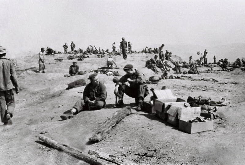 Milford Zornes Along the Ledo Road - CBI Theater of World War II